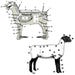 PRINTABLE Sheep External and Skeletal Anatomy Worksheet and Practice ...