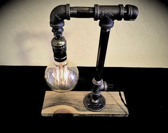 Gas Pipe Lamp | Etsy