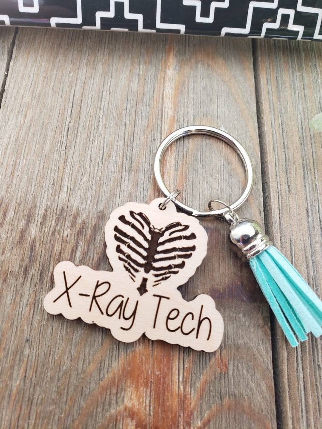 X-ray Tech Keychain, Rad Tech Gift, Skeleton, Humor, Radiology Gift ...