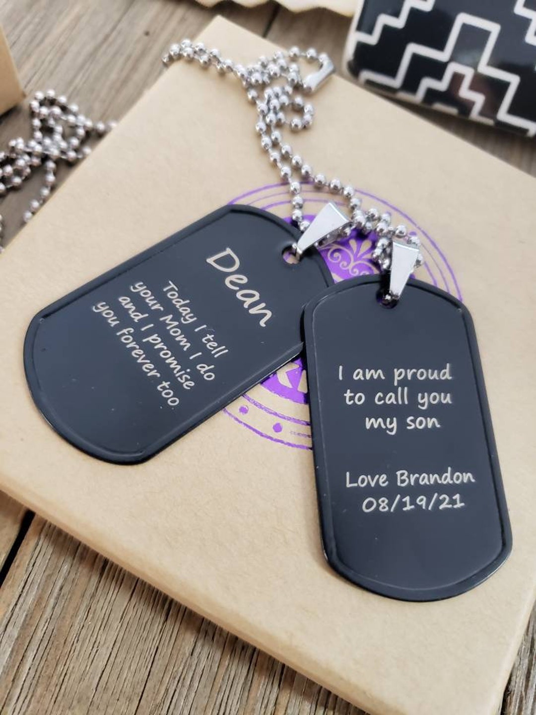 Today I Tell Your Dad I Do, PROUD to Call You My Son, Stepson Gift ...