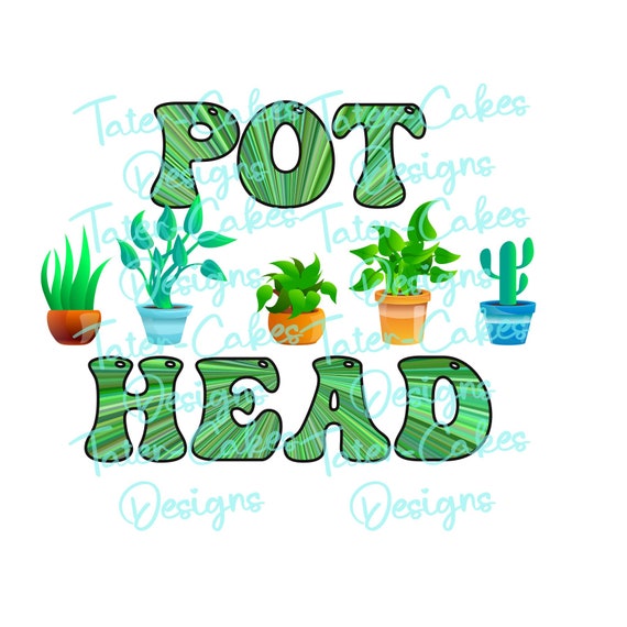 Pot Head PNG - Etsy