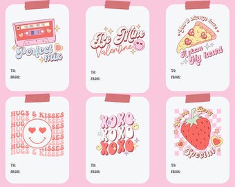 Preppy Valentines Cards - Etsy