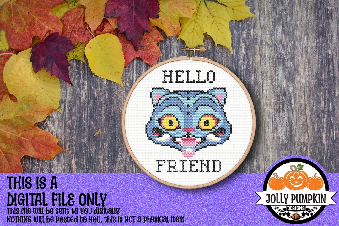 Derpy Tiger Cross Stitch Pattern - KPOP Demon Hunters: Hello Friend ...