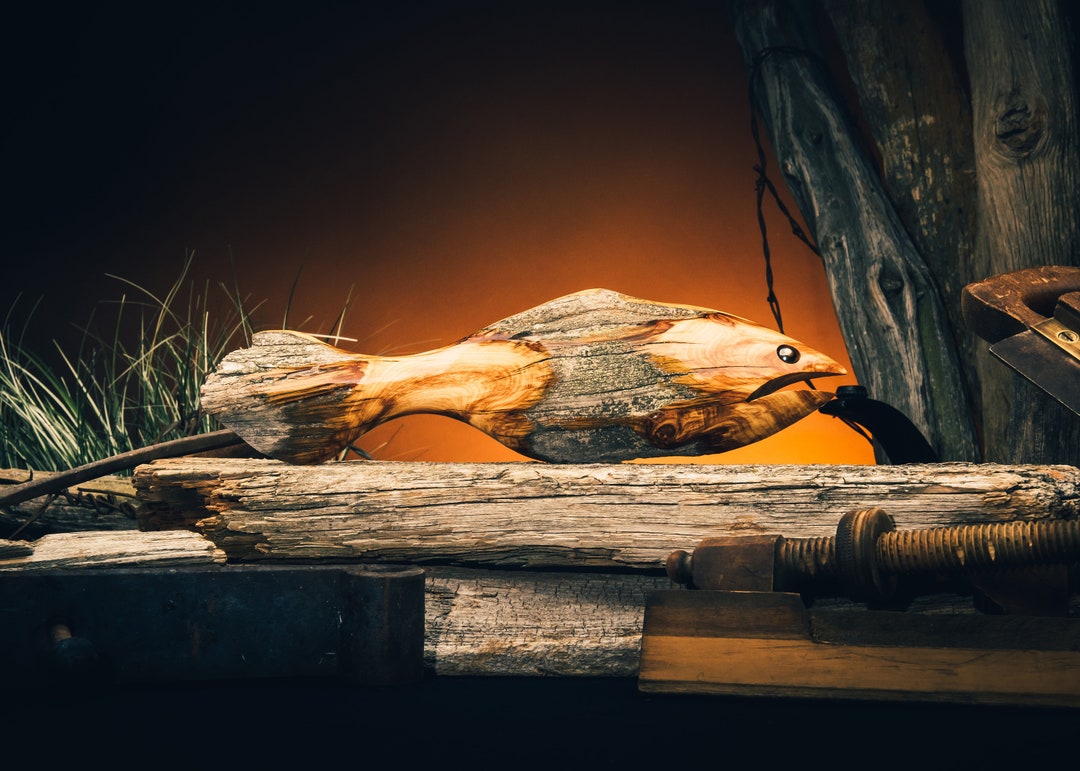 Cedar Fence Post Fish—small. Gift for Him. Gift for Men. Gift for ...