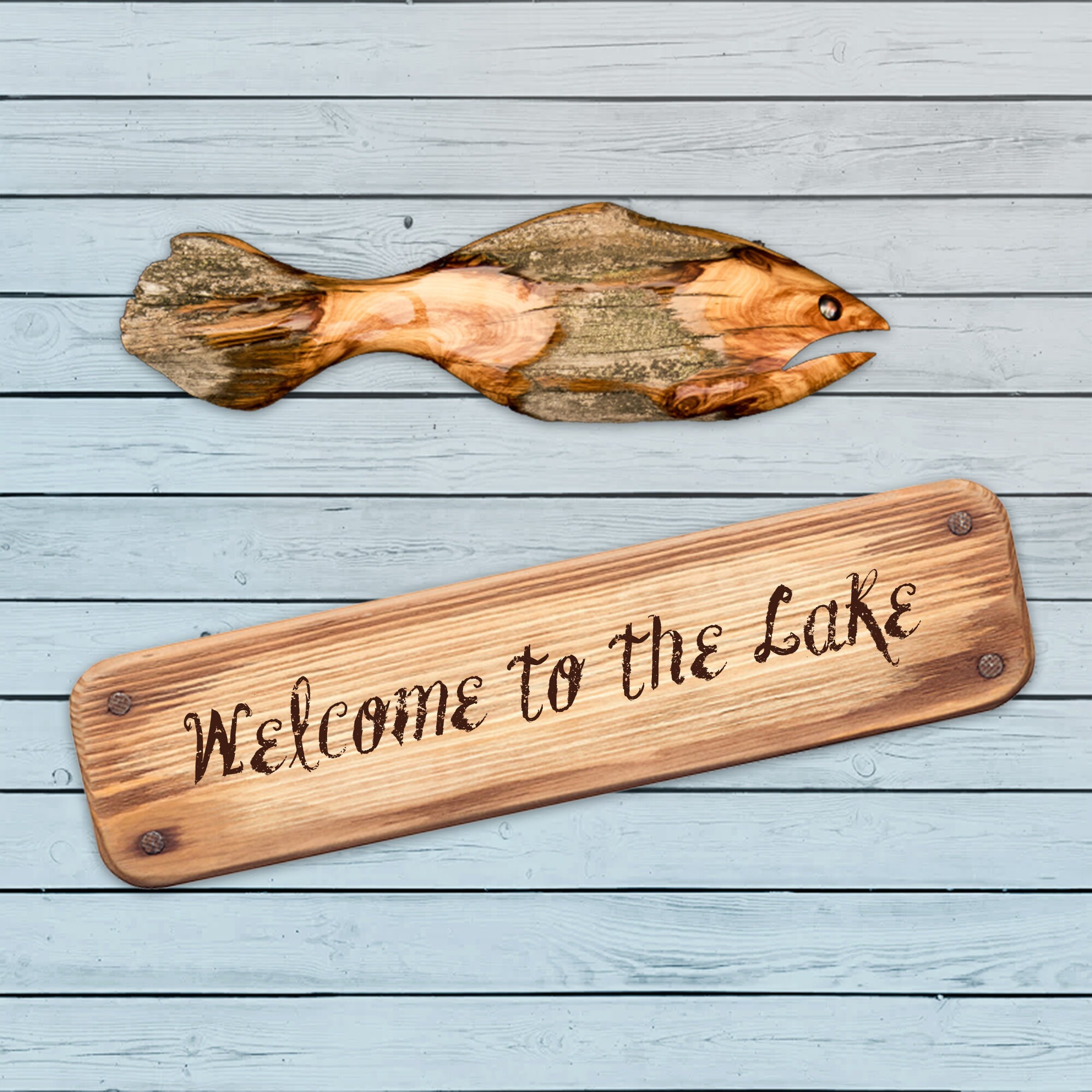 Cedar Fence Post Fishsmall. Gift for Him. Gift for Men. Gift - Etsy