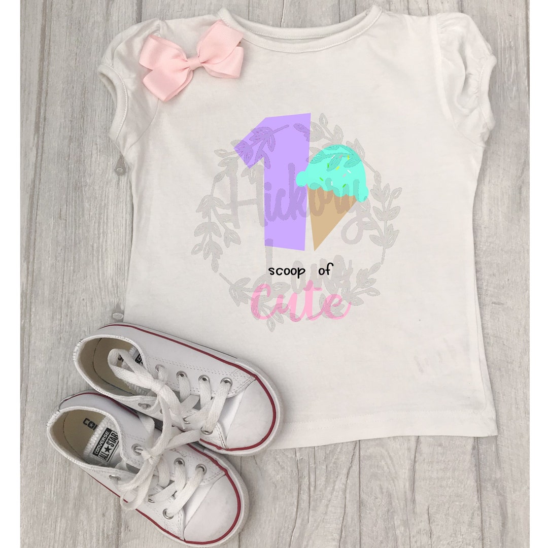 1-6 Numbers SVG Birthday Ice Cream Cones - Etsy