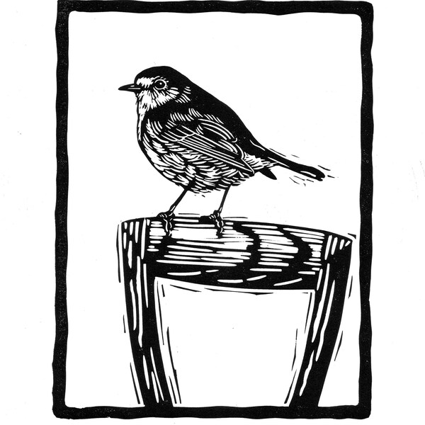 Linocut Print - Etsy UK