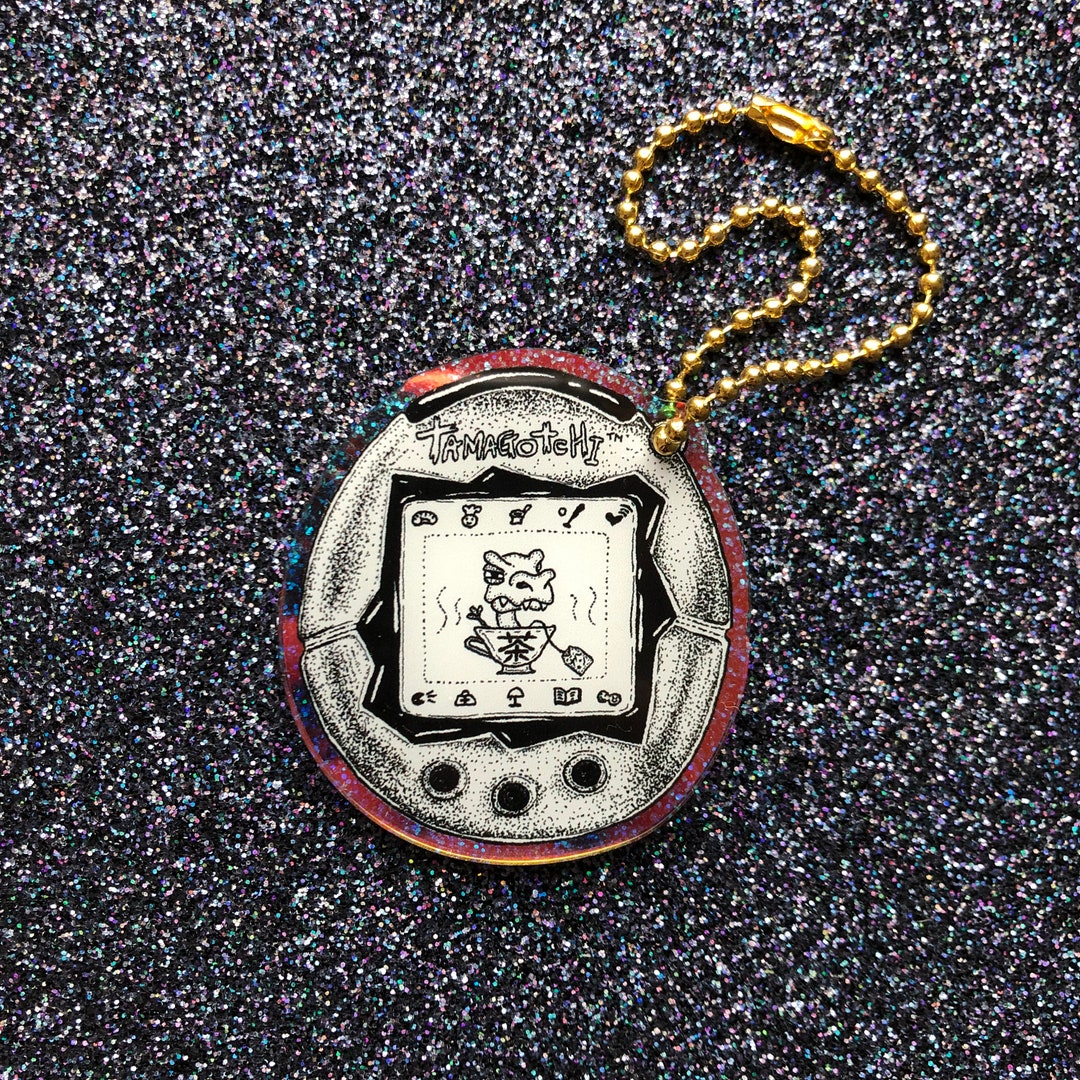Tamagotchi Keychain - Etsy