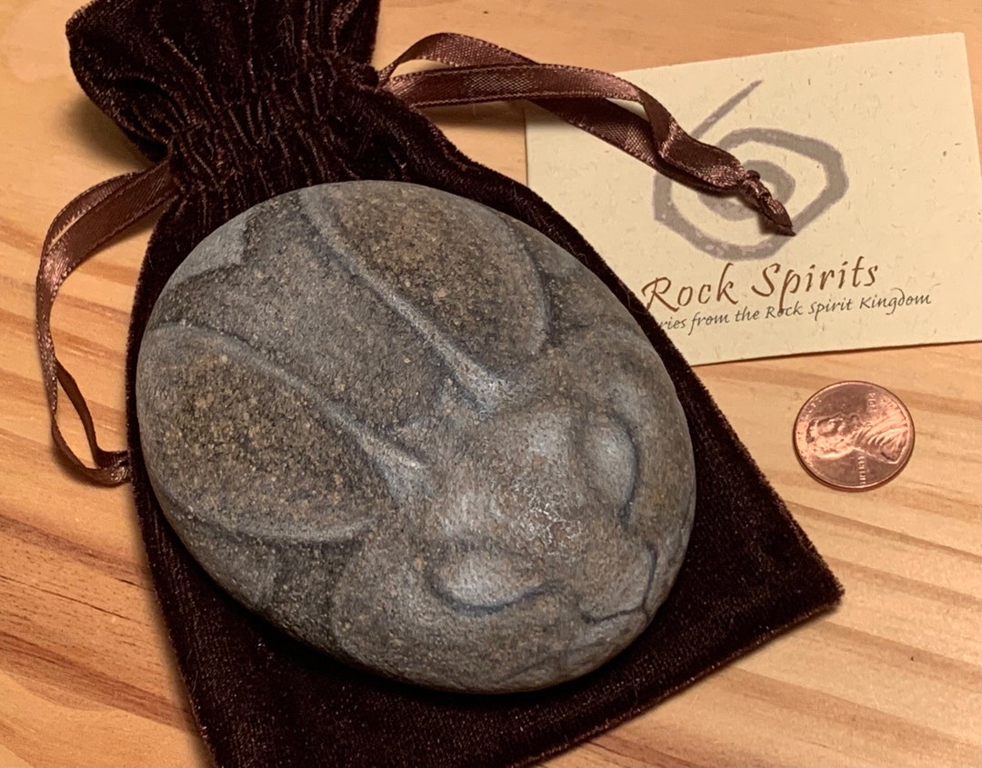 Rock Spirit Gallery: MEDITATION Rabbit. Meditation Rock. Smooth Natural ...