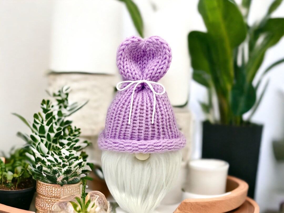Heart Gnome Hat, DIY Gnome, DIY Project, Gnome Decor, Gnome Accessory ...