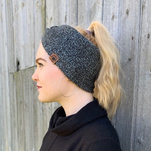 Knit Twisted Ear Muff, Headband, Knit Ear Muffs, Ear Warmer, Adult ...