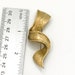 Vintage Kramer Gold Ribbon Brooch Pin - Etsy