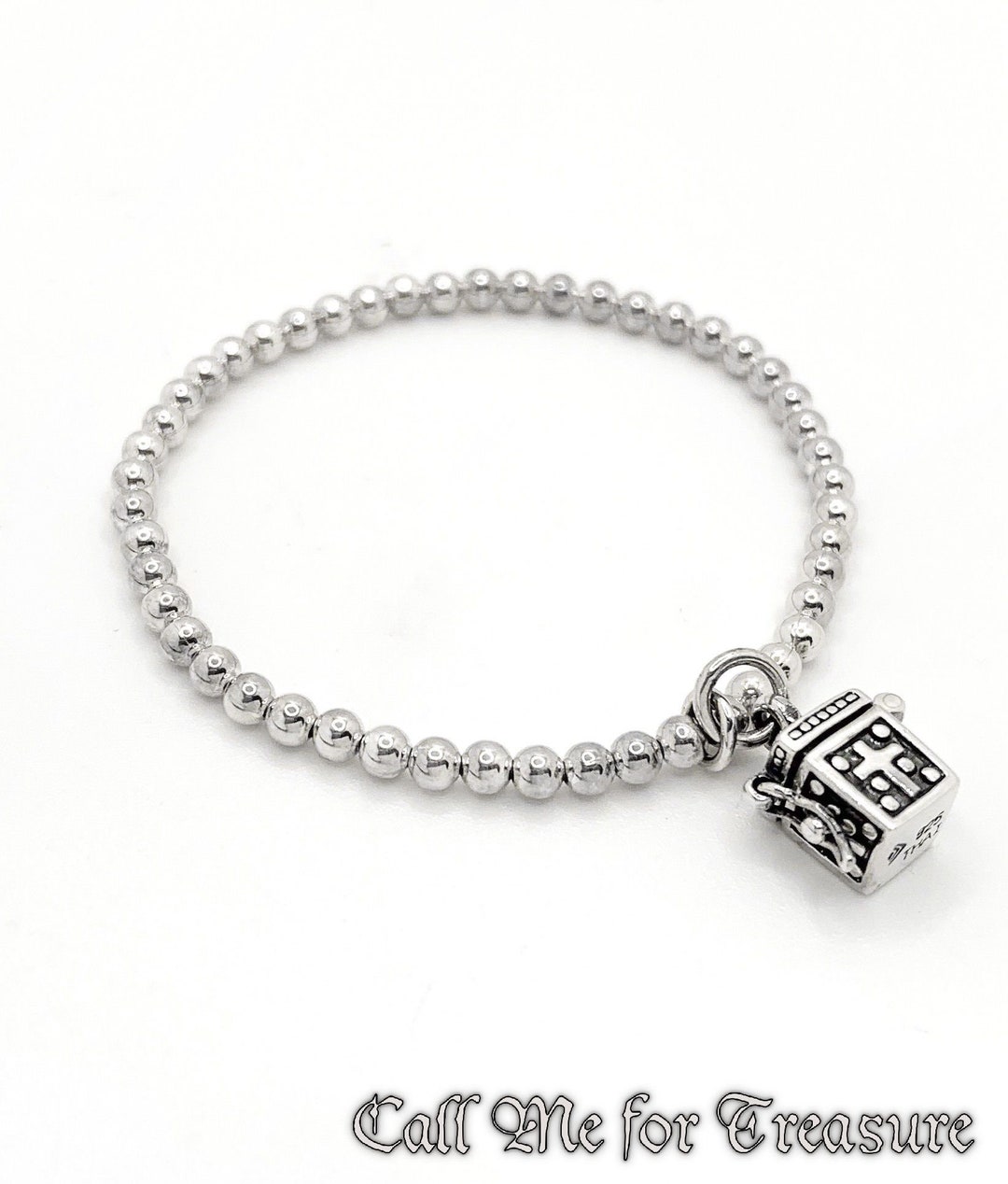 Silpada Sterling Silver Prayer Box Bracelet for Child / Retired Silpada ...