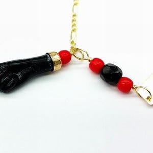 New 10K Gold Azabache Baby Bracelet (evil Eye Protection) Pulsera Mano ...