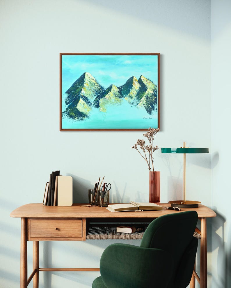 Custom Painting Islamic Mosque Calligraphy Gift New Home Hajj Hifz ...