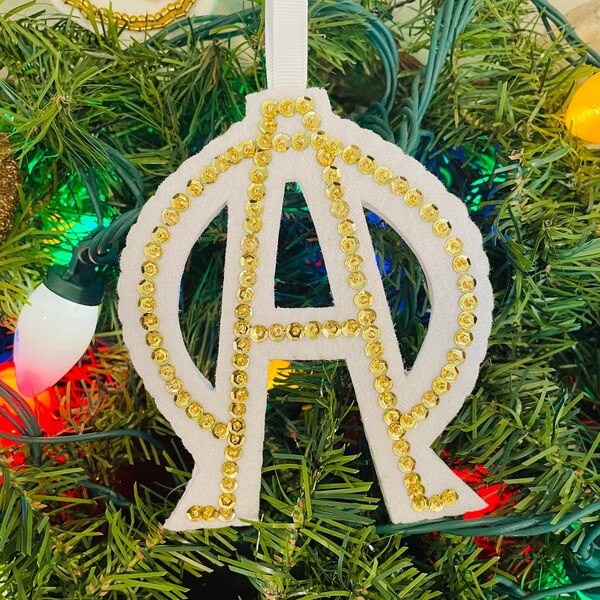 Alpha Omega Chrismon - Etsy