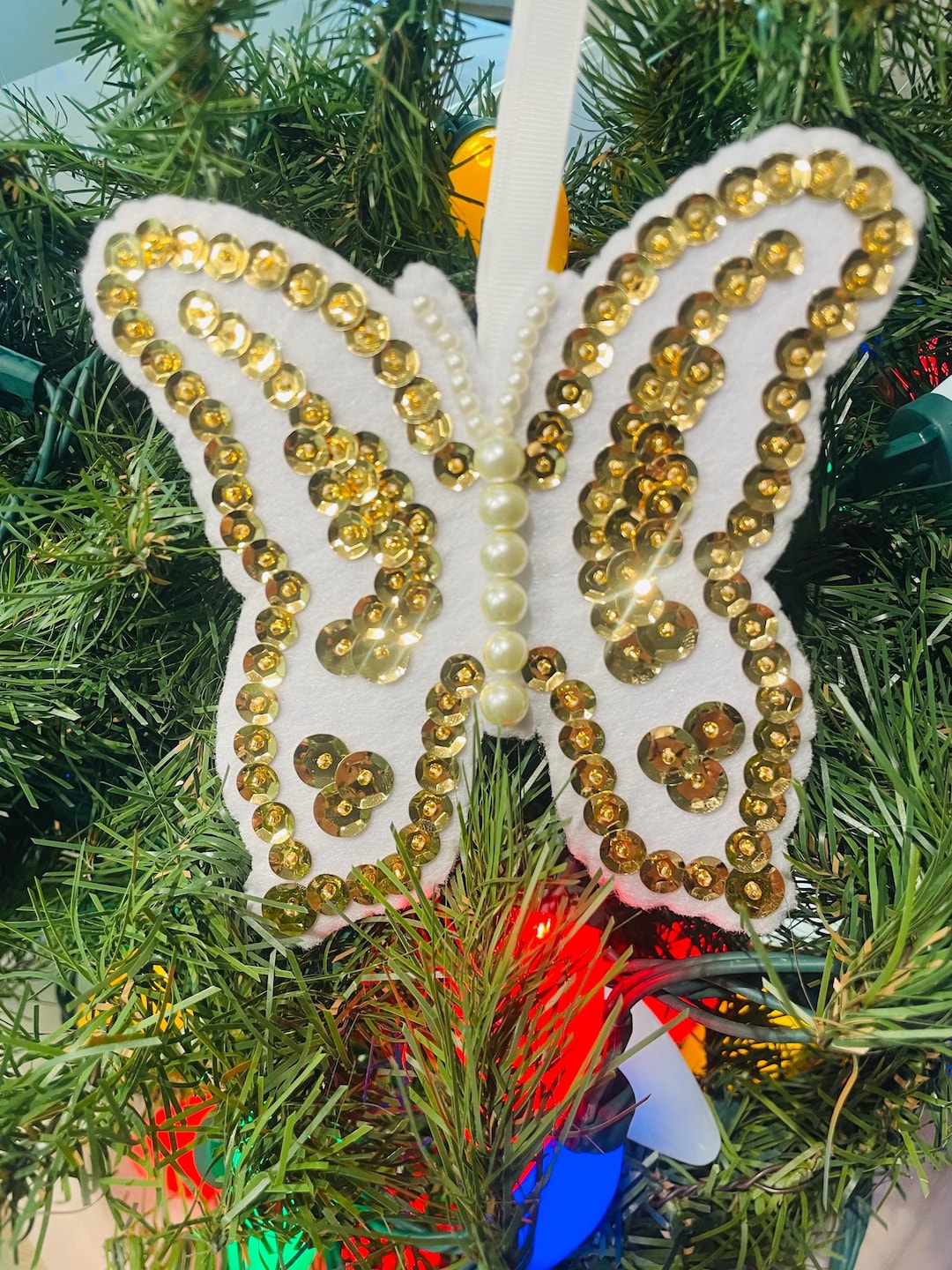 Handmade Butterfly Christmas Ornament - Etsy.de