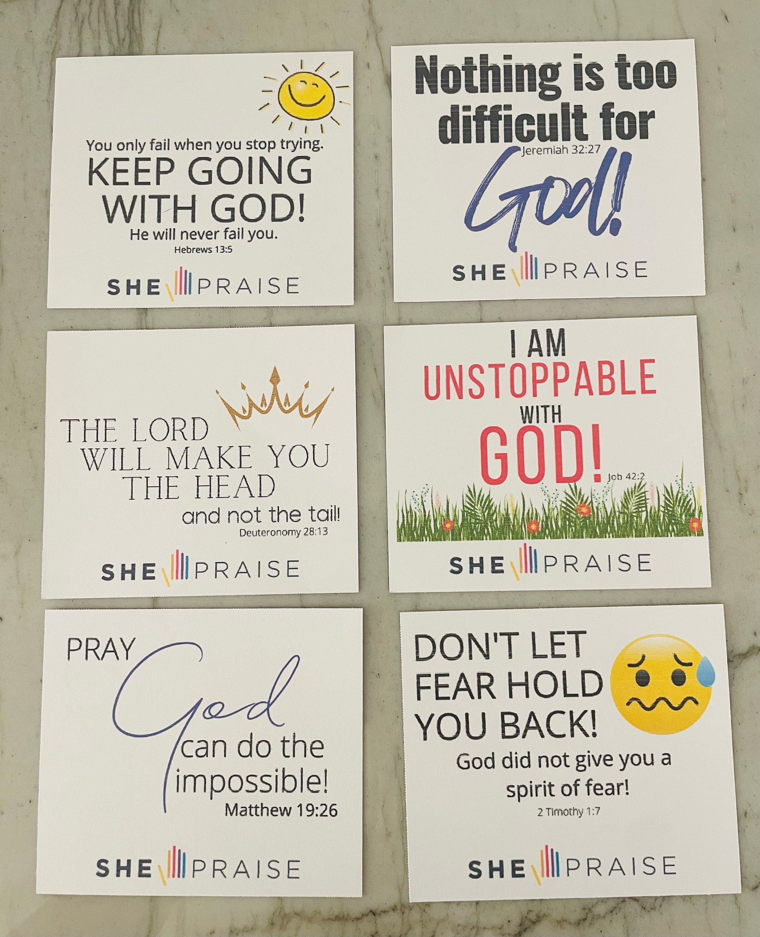 18 Kids Motivational/ Encouraging Bible Verse Cards - Printable Digital ...