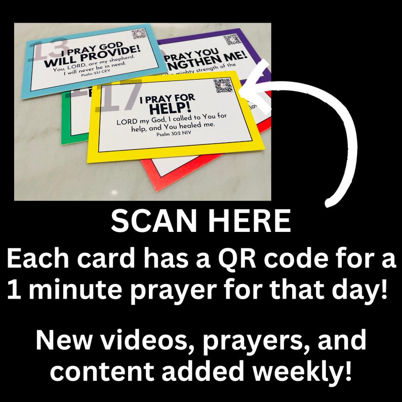 31 Uplifting Daily Prayer & Bible Verse Calendar With 31 Daily One Minute Motivational ...