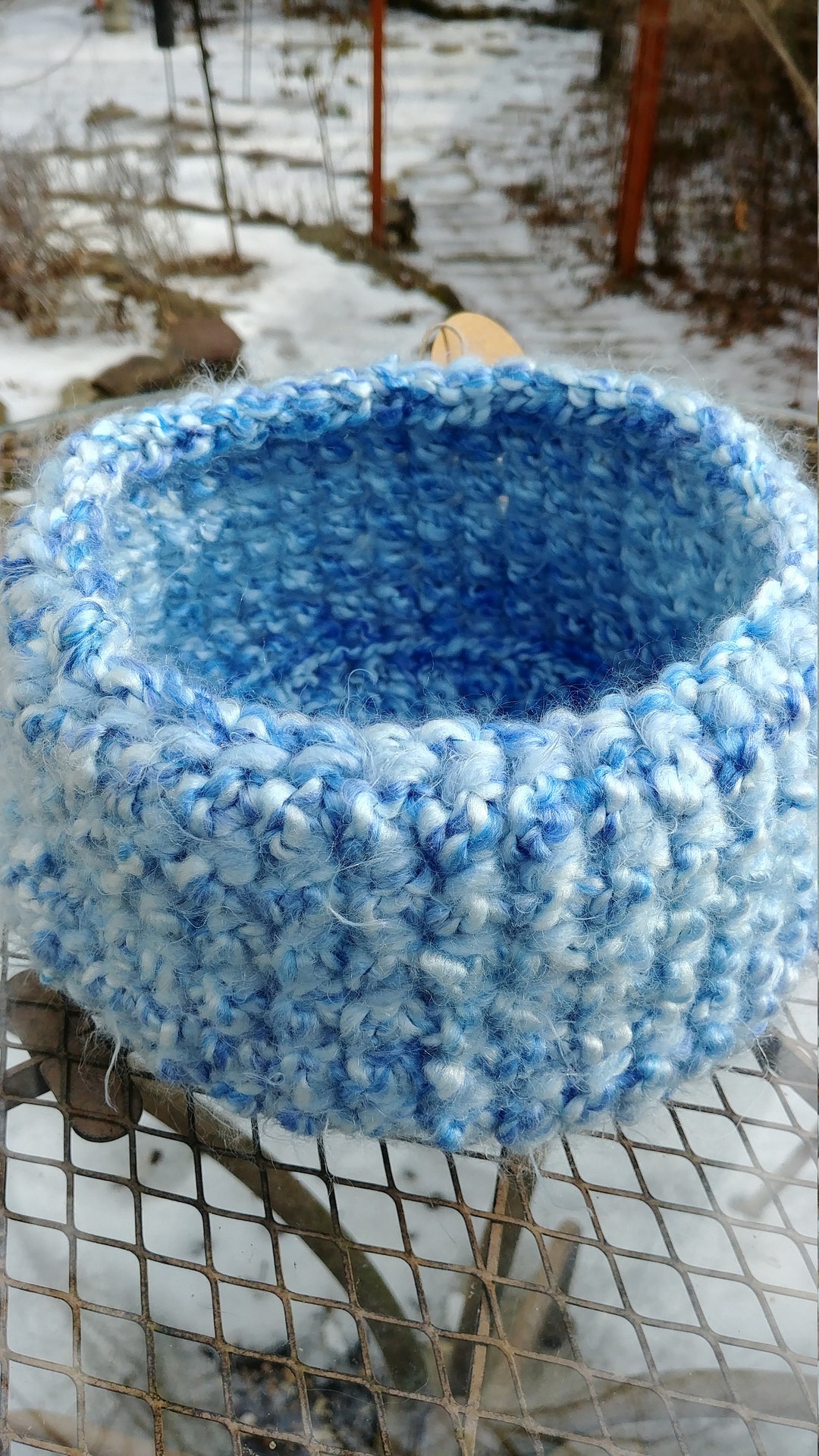 Baby Blue Basket - Etsy