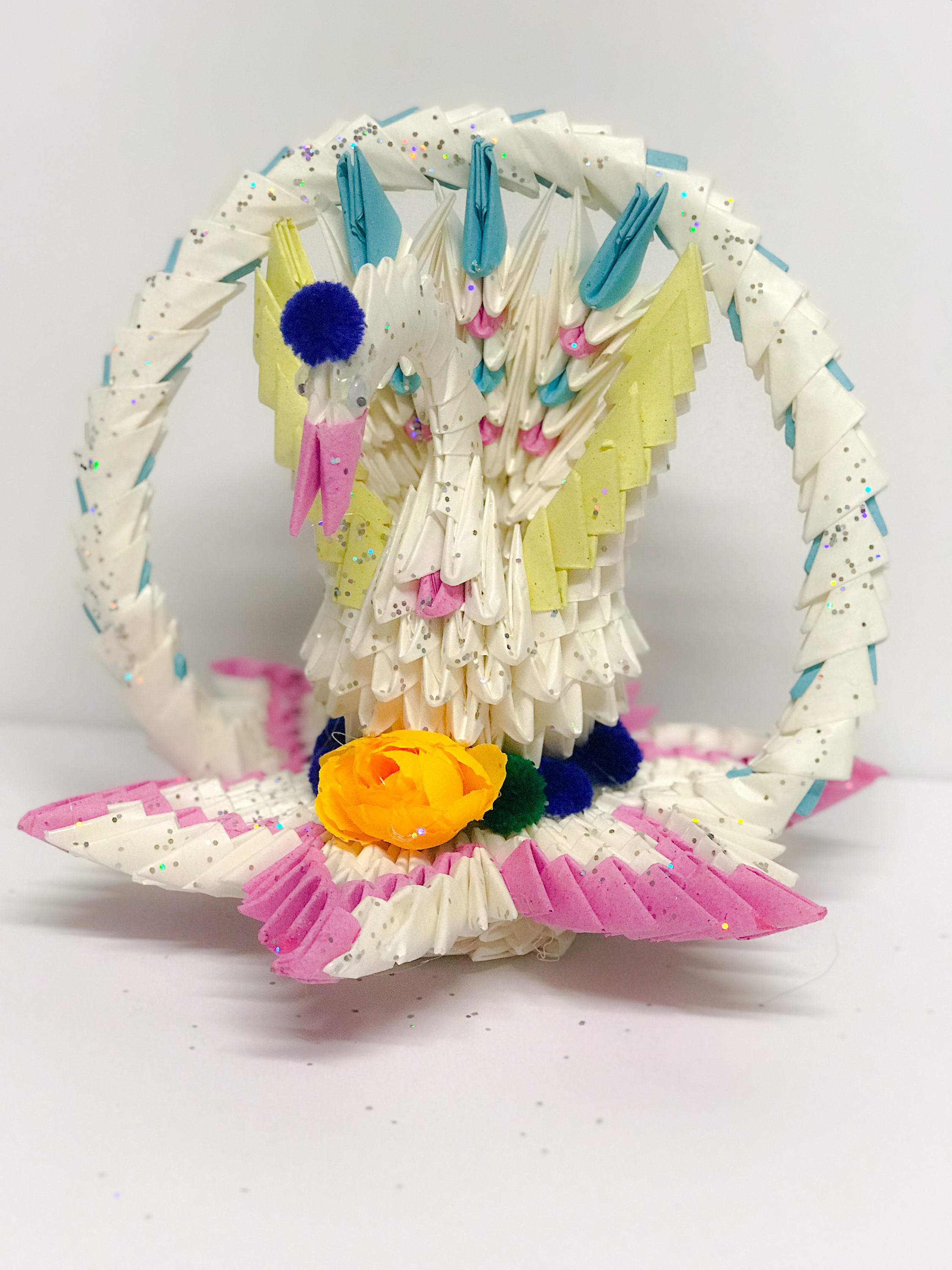 Origami Bird Nest Instructions