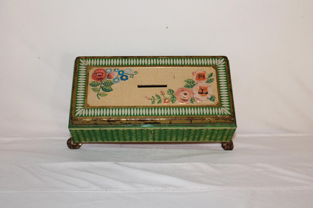 Decorative Treasure Box Bank - Etsy
