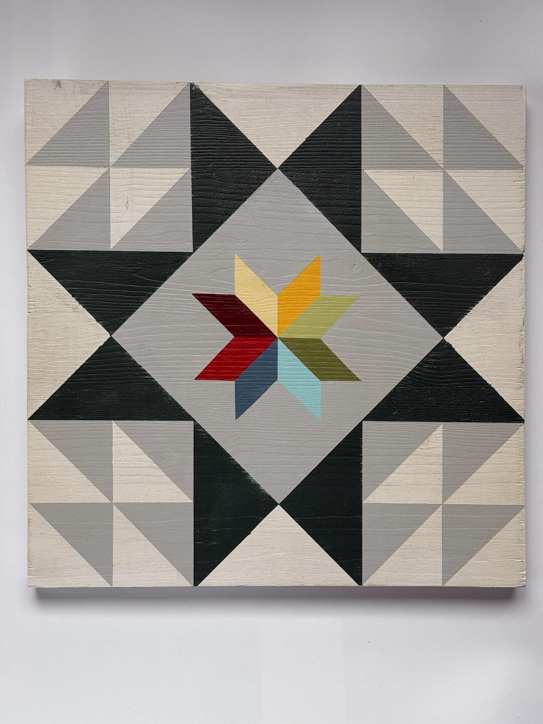 Color Wheel Barn Quilt - Etsy
