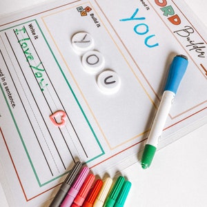 Sight Word Game, Printable Spelling Game, Learn to Read, Writing ...