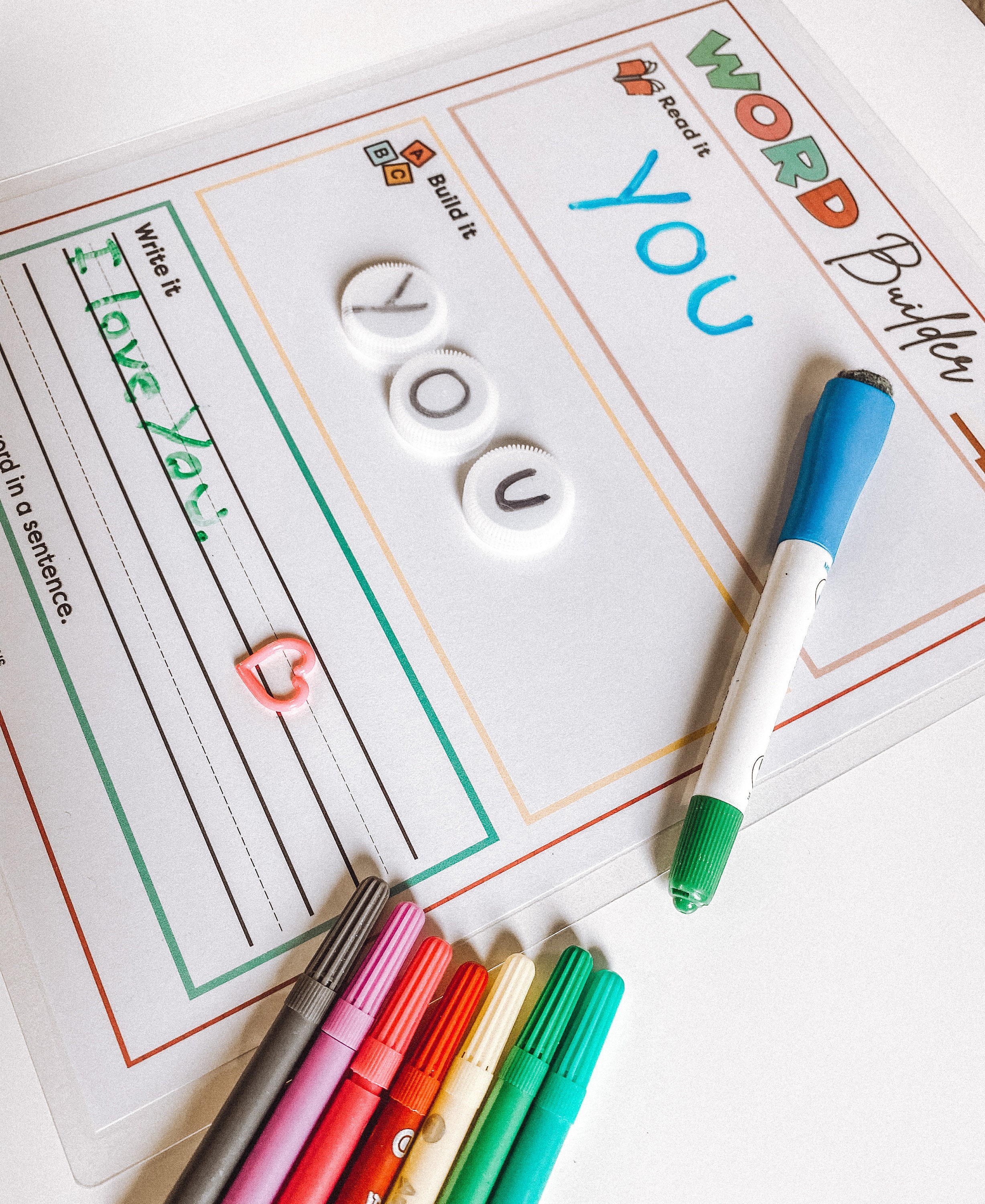 Sight Word Game, Printable Spelling Game, Learn to Read, Writing ...