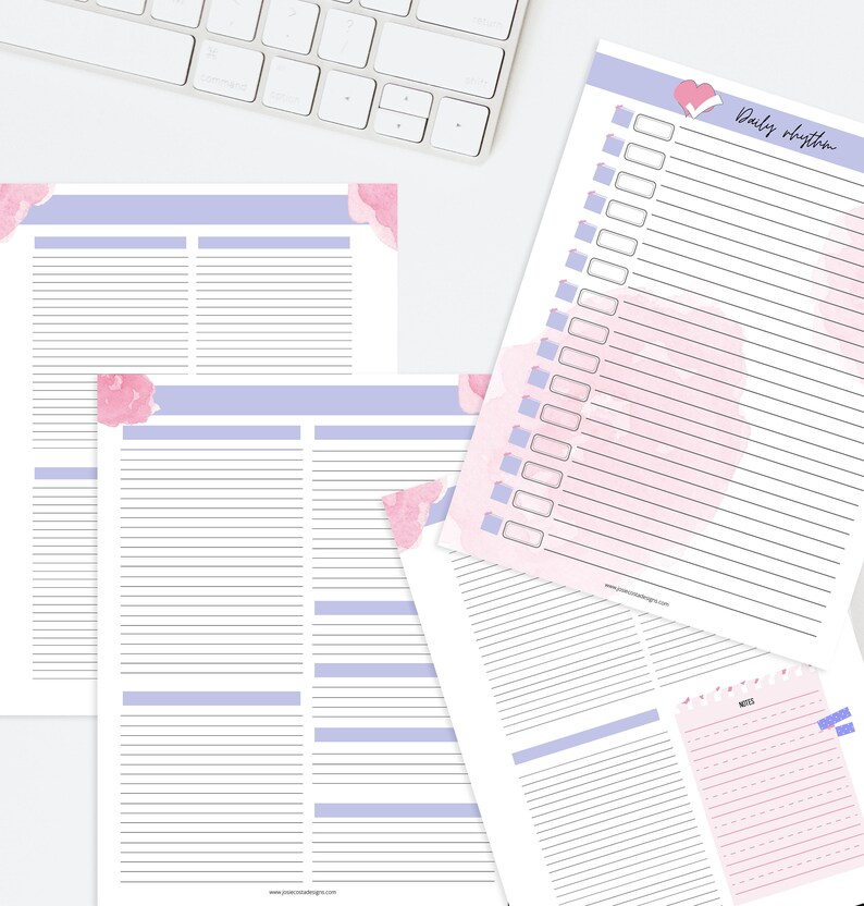 Homeschool Planner | Editable Planner Templates Canva | Homeschool ...