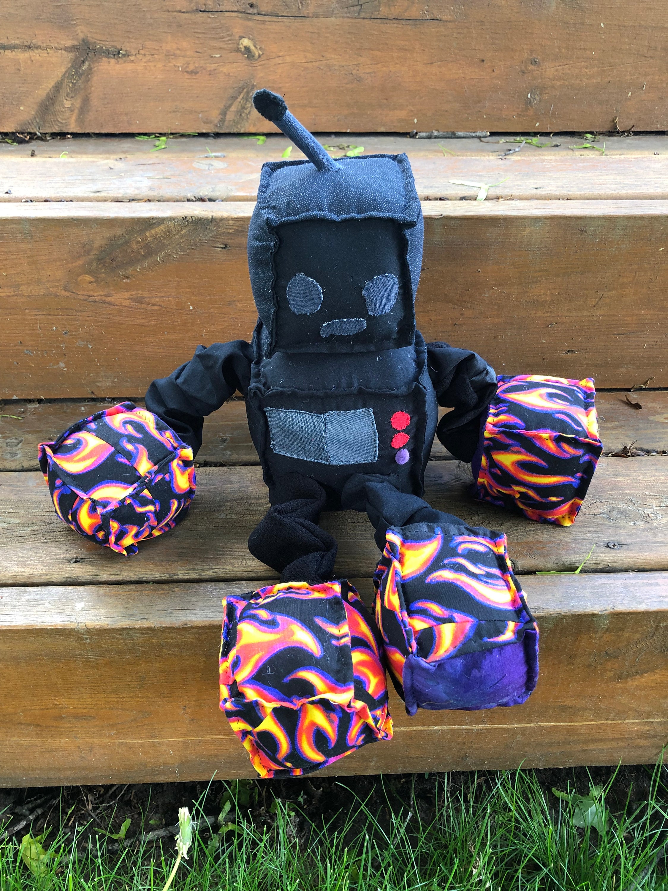 Robot Plush - Etsy