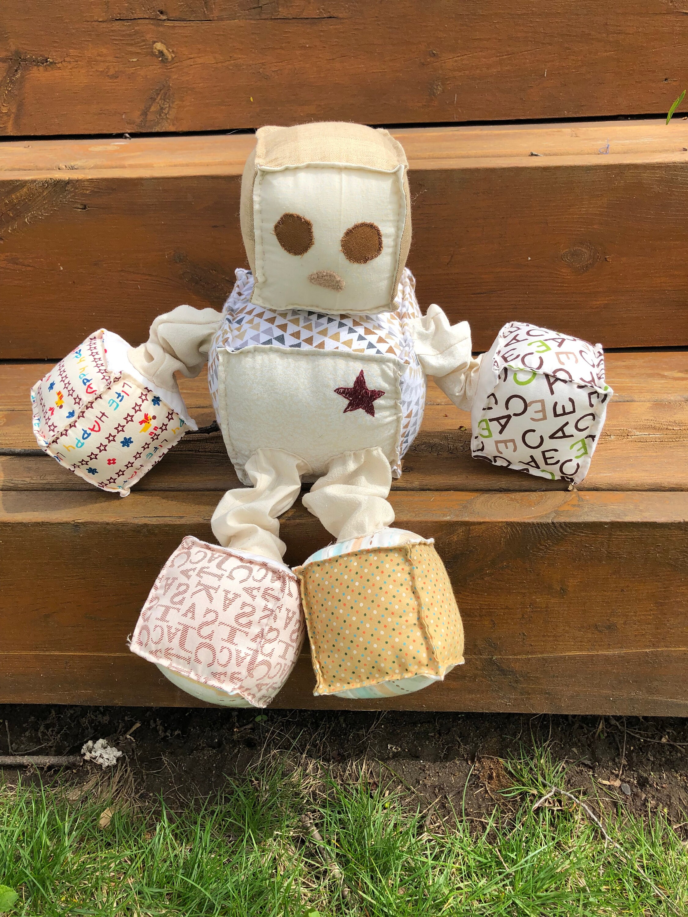 Robot Plush - Etsy