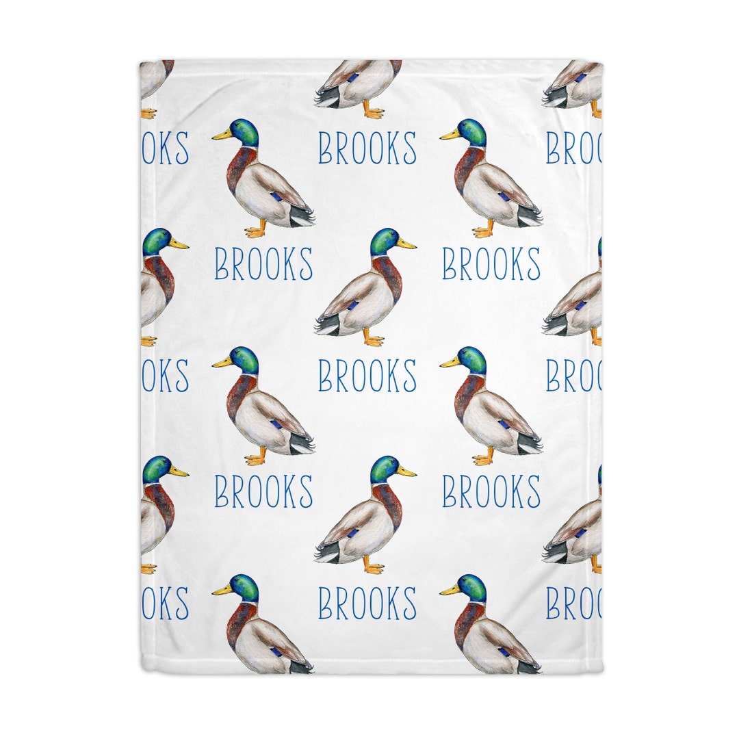 Mallard Duck Blanket Personalized Mallard Duck Blanket Mallard Duck ...