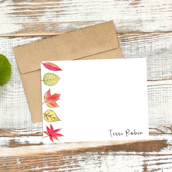 Fall Note Cards - Etsy