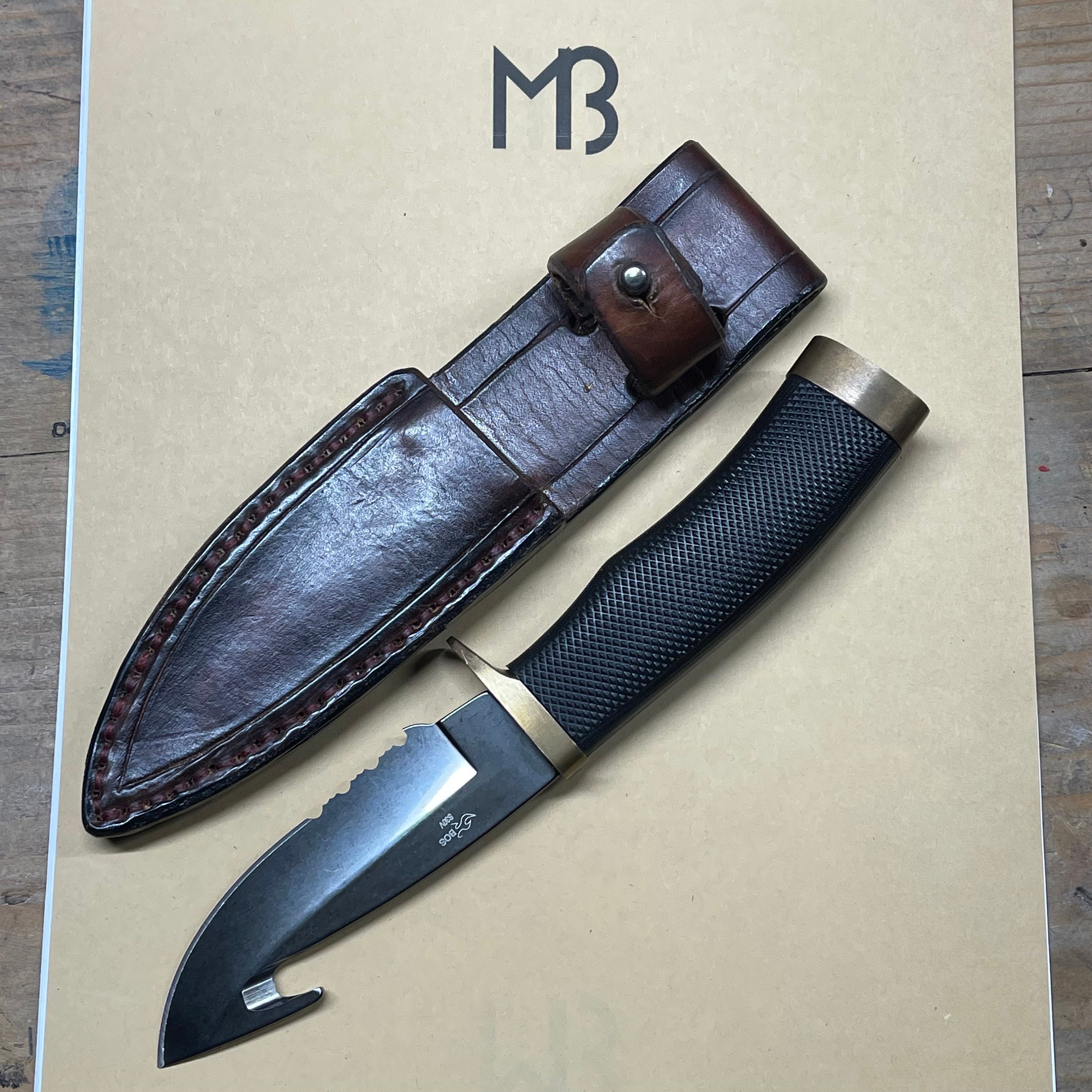 Leather Pattern PDF DIY Buck Knife Sheath 691 692 - Etsy