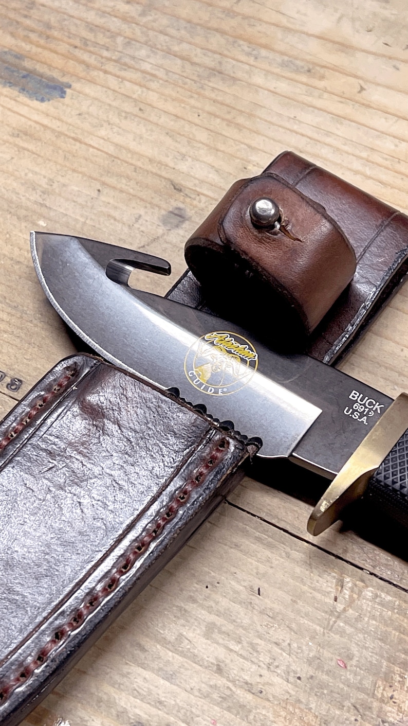 Leather Pattern PDF DIY Buck Knife Sheath 691 692 - Etsy