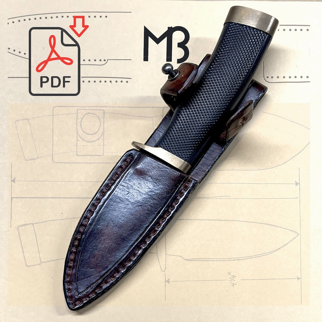 PDF Digital Pattern - Buck Knife Sheath - 691 - 692 **pattern Only ...