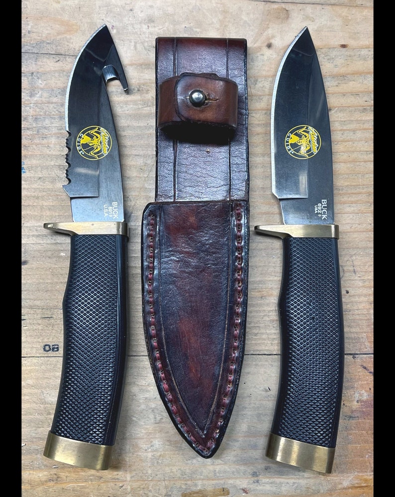 Leather Pattern PDF DIY Buck Knife Sheath 691 692 - Etsy