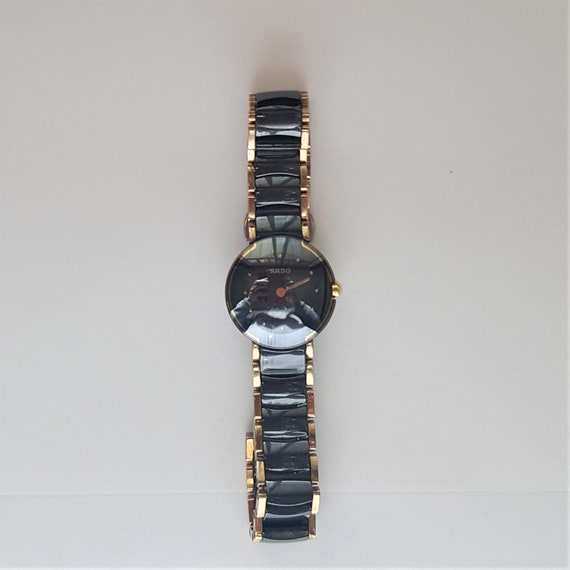 Ladies Rado Diastar Swiss Watch 23mm Round Case Scrat… - Gem