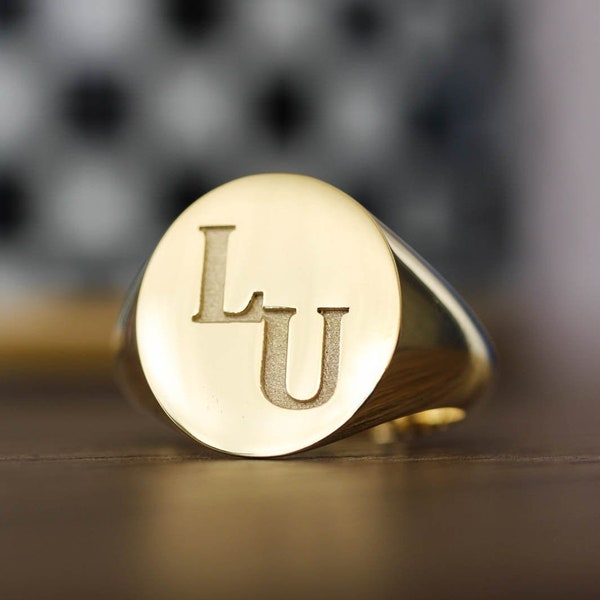 Gold Monogram - Etsy