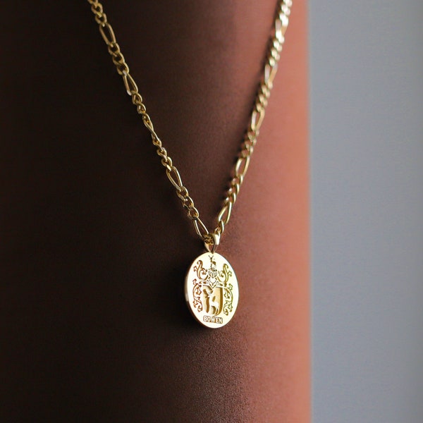 Custom Gold Pendant - Etsy