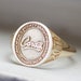 Gold Class Rings Graduation Rings High School Class Rings - Etsy