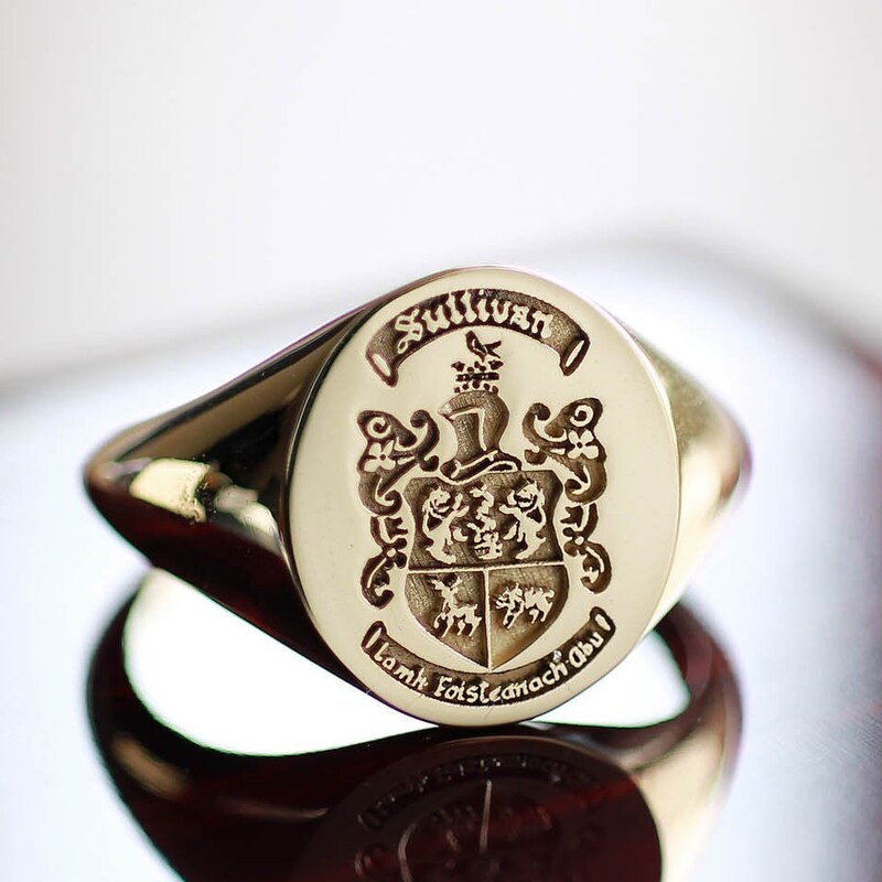 Buy Mens Gold Sovereign Rings Online In India - Etsy India