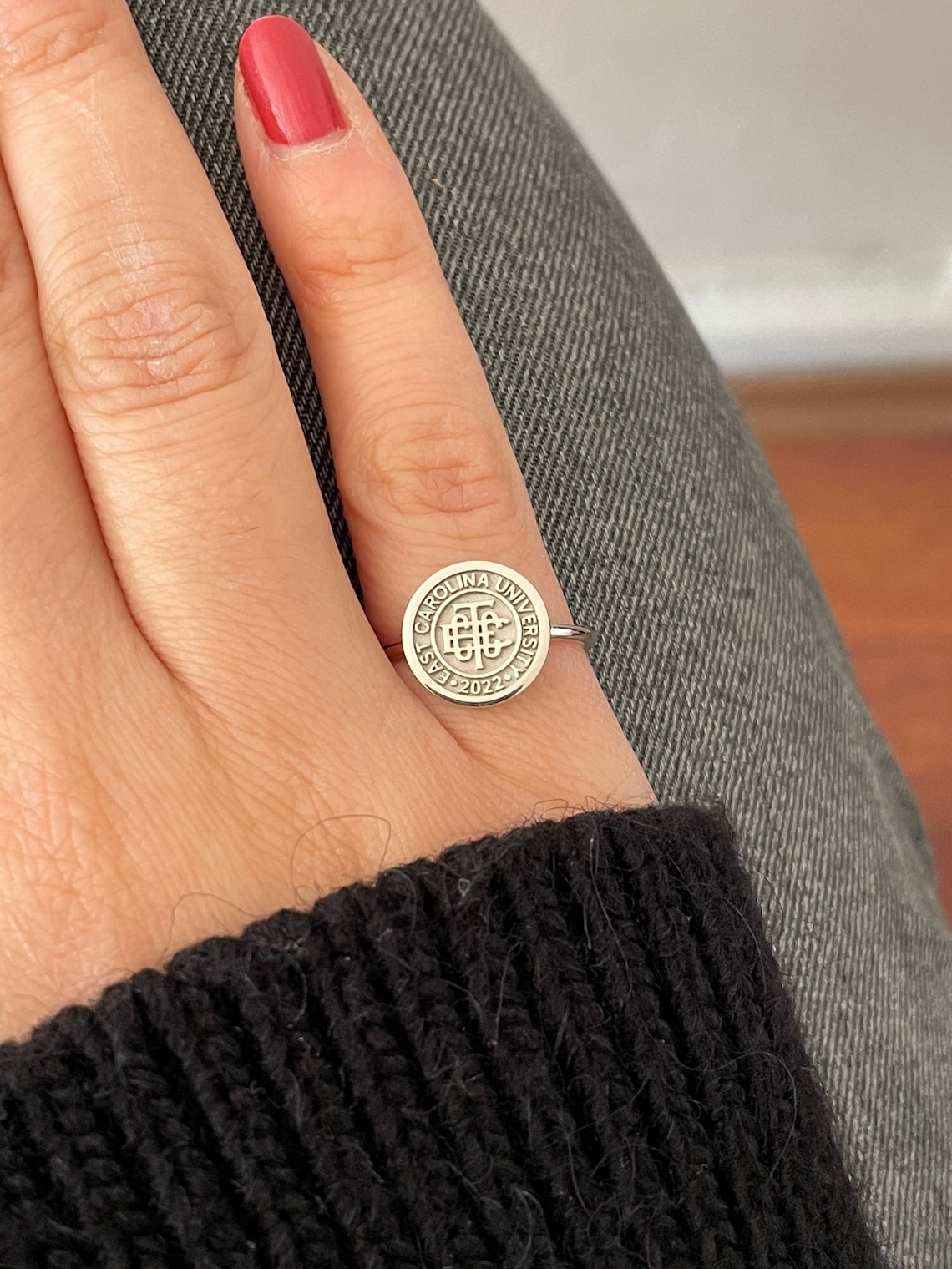 Solid Gold College Class Rings Women's Class Ring Gold - Etsy