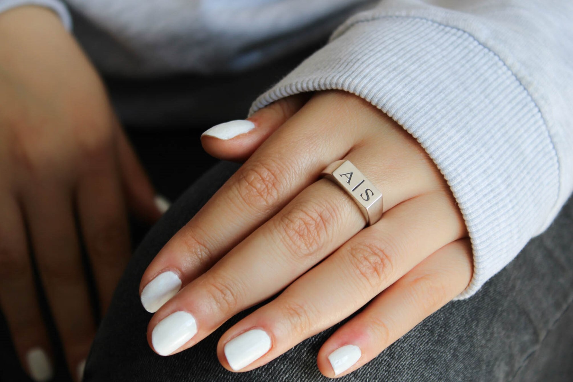Custom Signet Ring, Family Signet Ring, Signet Ring, Personalized ...