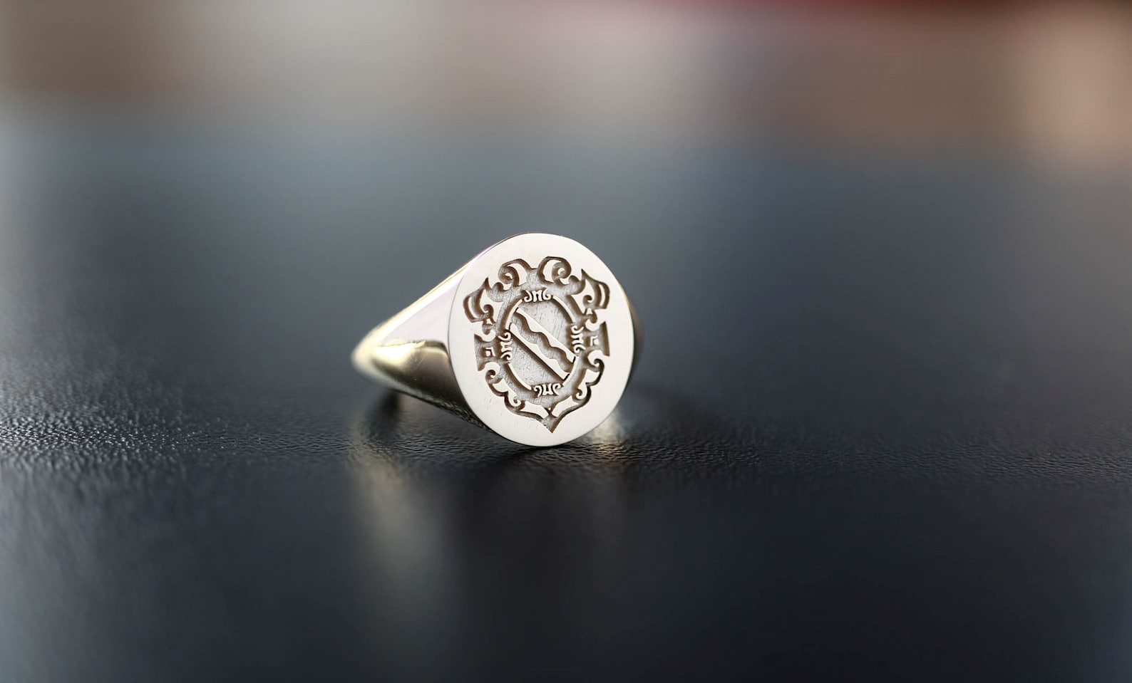 Custom Engraved Rings Custom Signet Ring Engraved Signet - Etsy