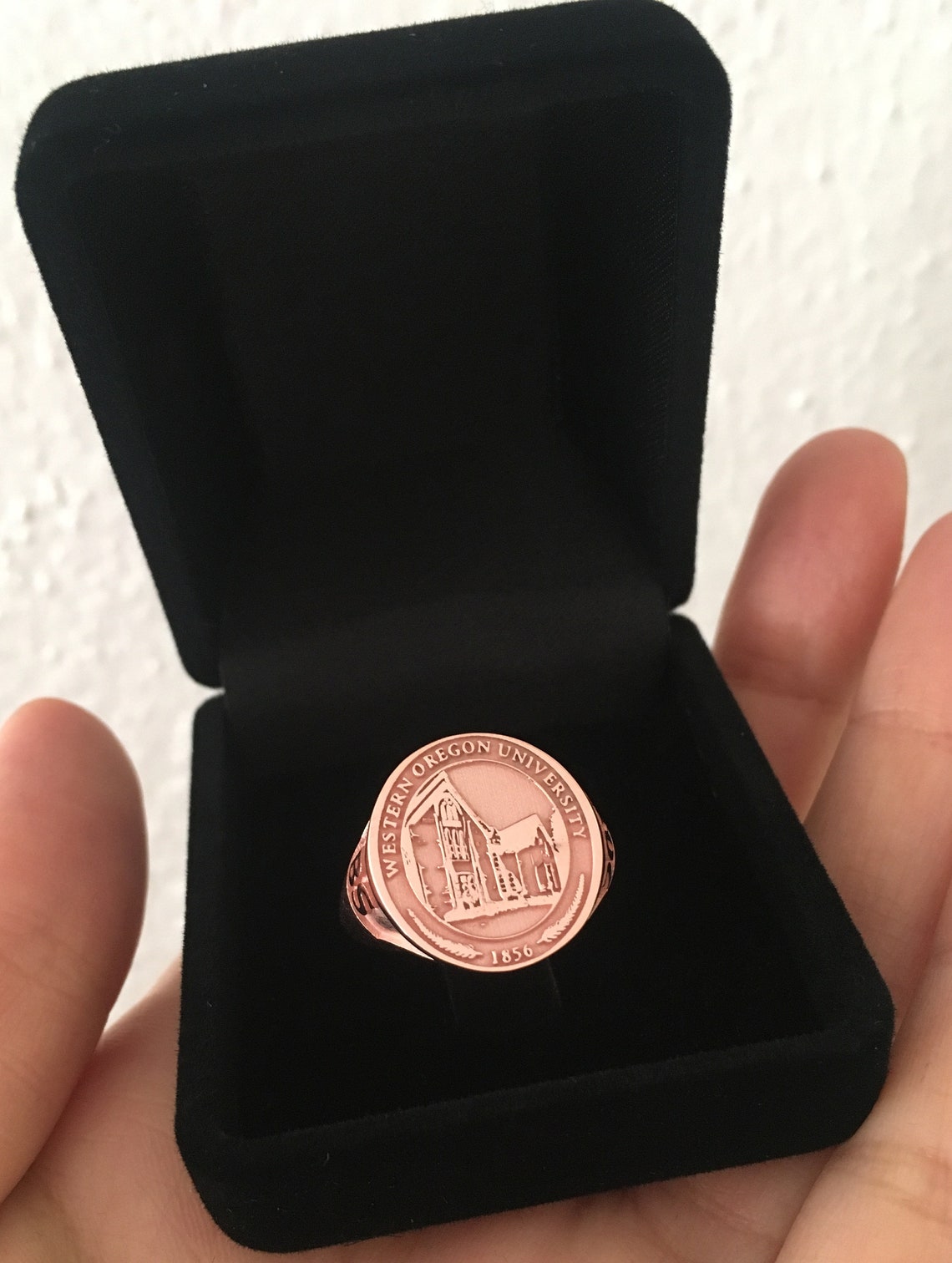 Gold Class Rings Graduation Rings Gold College Ring College | Etsy