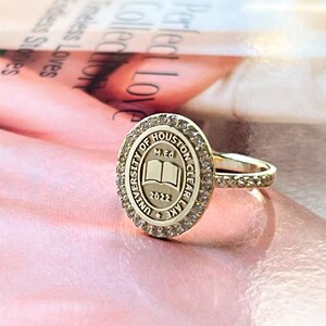 Silver and Gold College Class Rings Women's Class Ring - Etsy