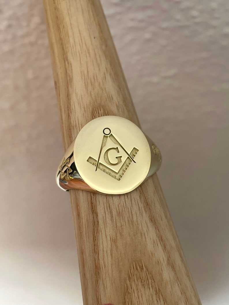 Gold Masonic Rings Masonic Rings Freemason Ring Master - Etsy