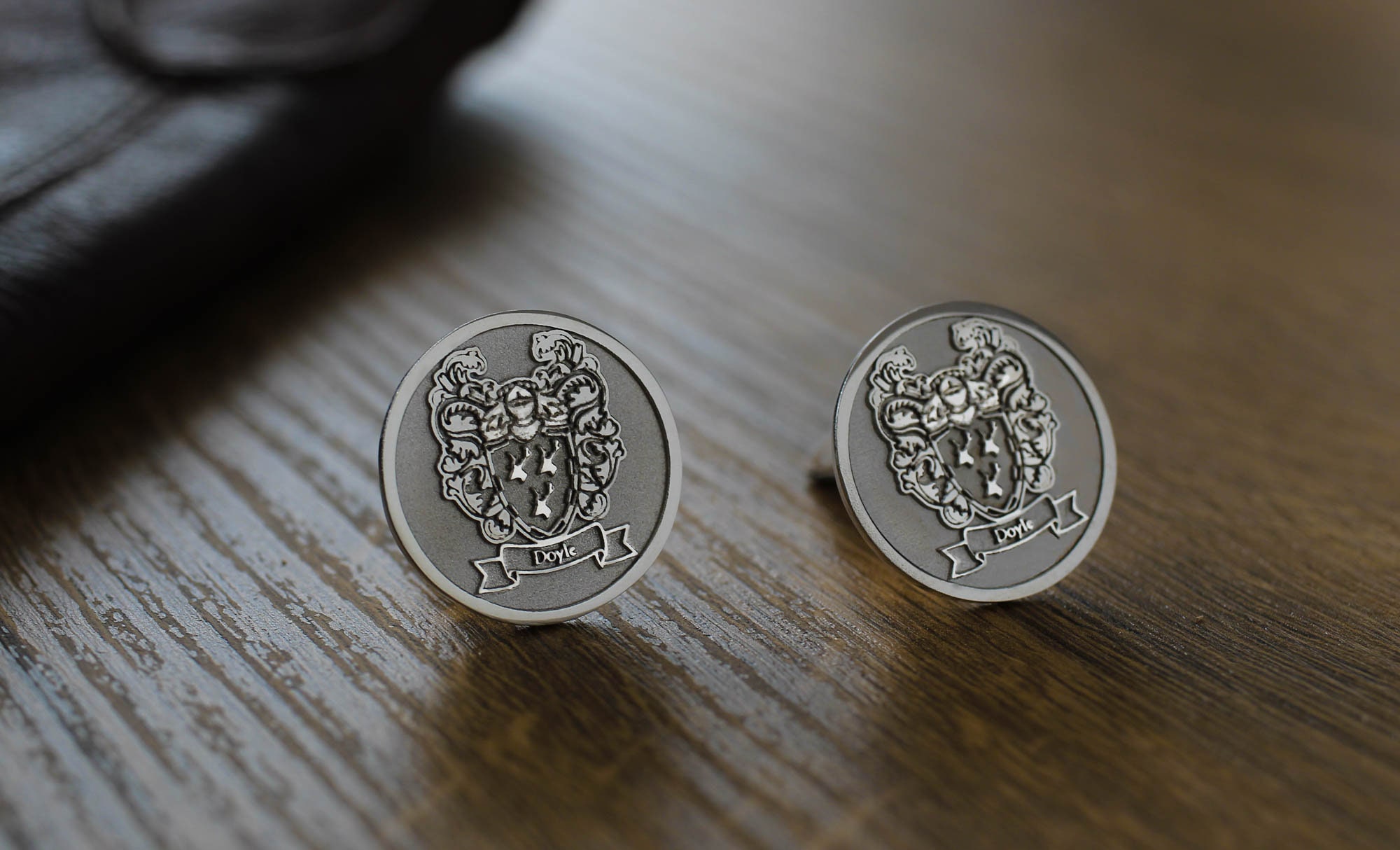 Family Crest Engraved Cufflinks Custom Cufflinks Coat of - Etsy Australia
